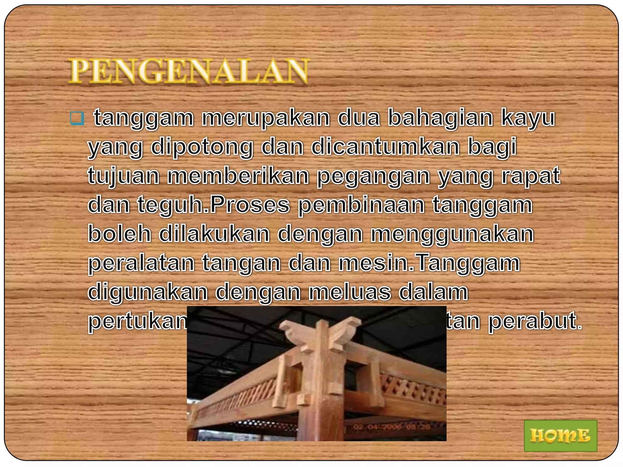 Jenis jenis tanggam | PPTX