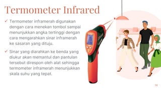 Jenis jenis termometer | PPTX
