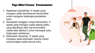 Jenis jenis termometer | PPTX
