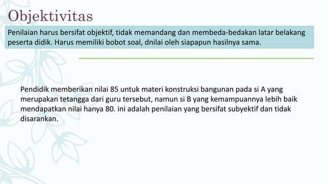 Evaluasi Pembelajaran (EP) - Jenis jenis validitas dan reliabilitas | PPTX
