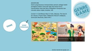 Jenis jenis (video) game | PPT