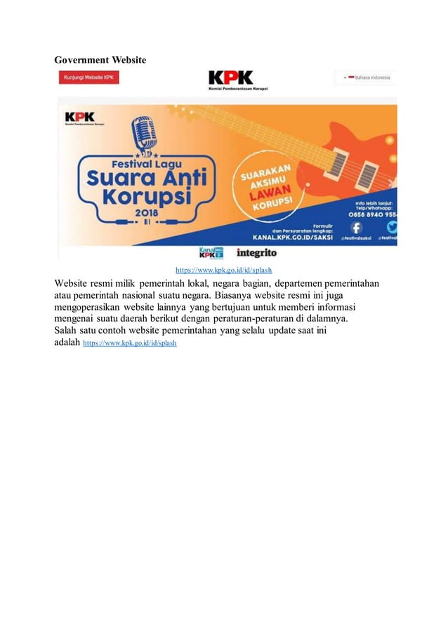 Jenis jenis web dan fungsinya | PDF