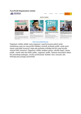 Jenis jenis web dan fungsinya | PDF