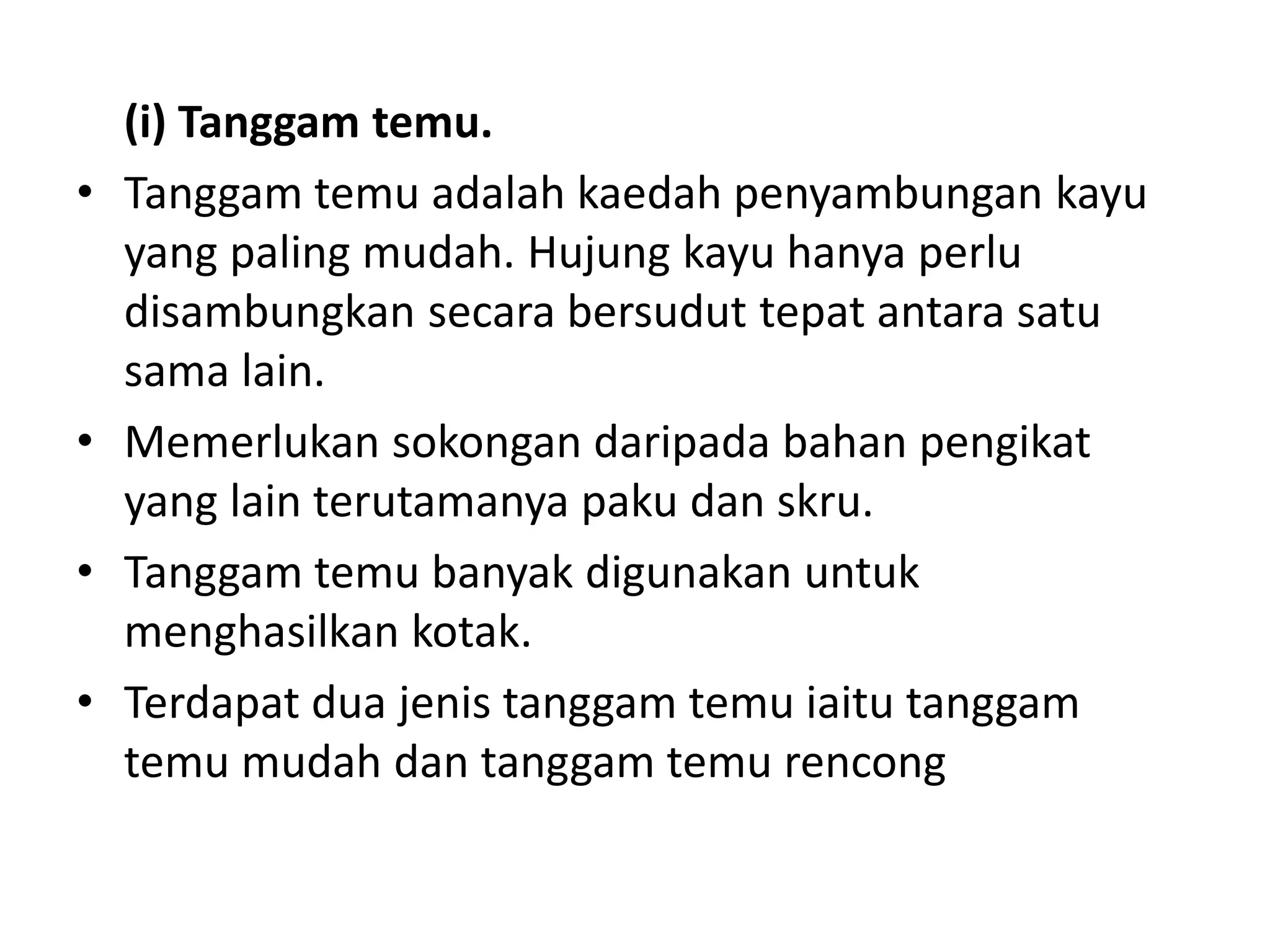 Jenis2 penyambungan kayu.ppt