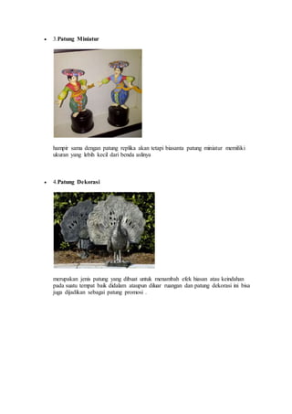 Jenis aliran seni lukis dan patung | DOCX