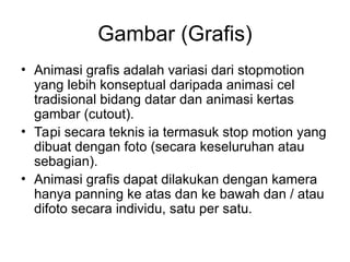 Jenis Jenis Animasi Stop Motion Sen Rupa Digital | PPT
