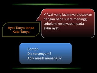 Jenis ayat | PPTX