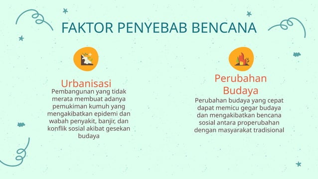 Jenis Bencana Mapel Geografi kelas X SMA | PPT