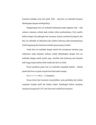 Jenis besi cor dan kandungan nya | PDF