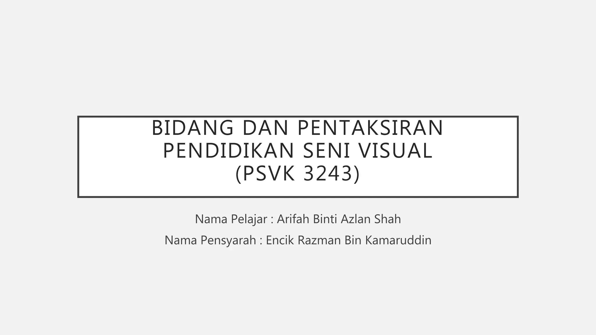 Jenis corak terancang | PPTX