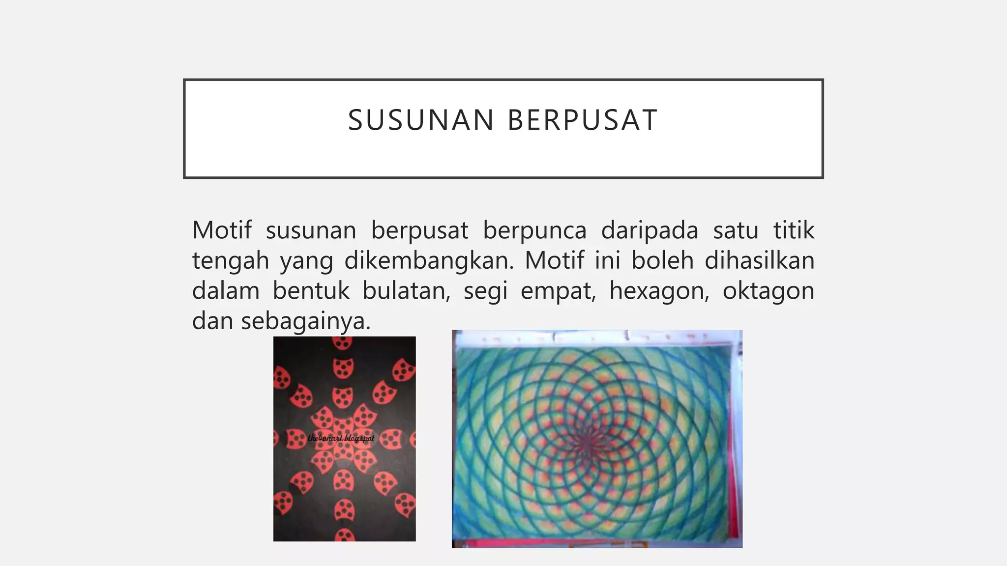 Jenis corak terancang | PPTX