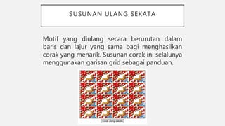 Jenis corak terancang | PPTX