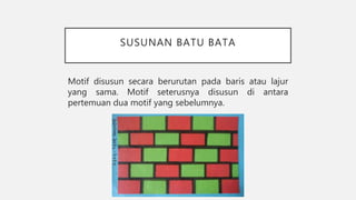 Jenis corak terancang | PPTX