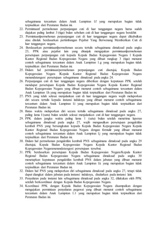 Jenis Cuti | PDF