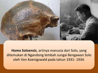 Jenis dan ciri manusia purba | PDF