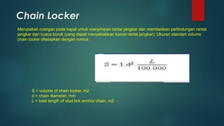 Jenis dan fungsi mooring di kapal indonesia | PPTX