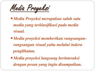 Jenis dan karakteristik media | PPTX