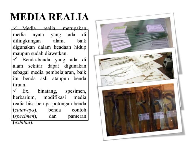 Jenis dan karakteristik media pembelajaran | PPTX