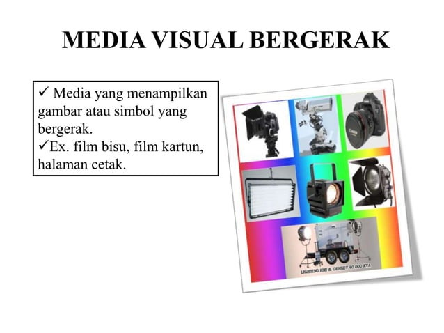 Jenis dan karakteristik media pembelajaran | PPTX