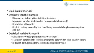 kuliah biostatistik: jenis data dan analisis deskriptif data ...