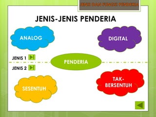 Jenis & fungsi sensor | PPTX