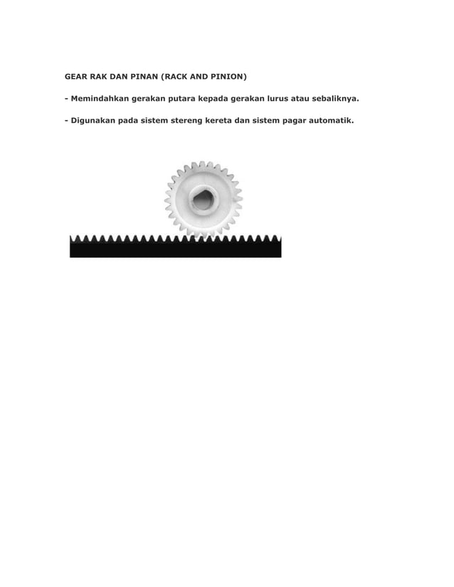 Jenis gear t1 | PDF