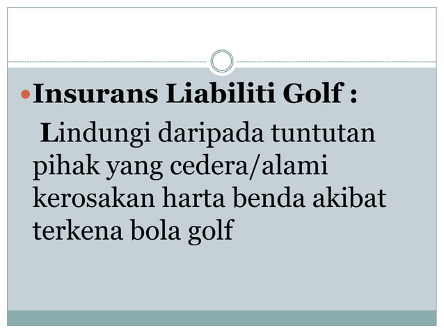 Perdagangan Tingkatan 5 (Jenis insurans) | PPTX