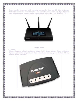 Jenis jaringan komputer berdasarkan jangkauan wilayah | DOCX