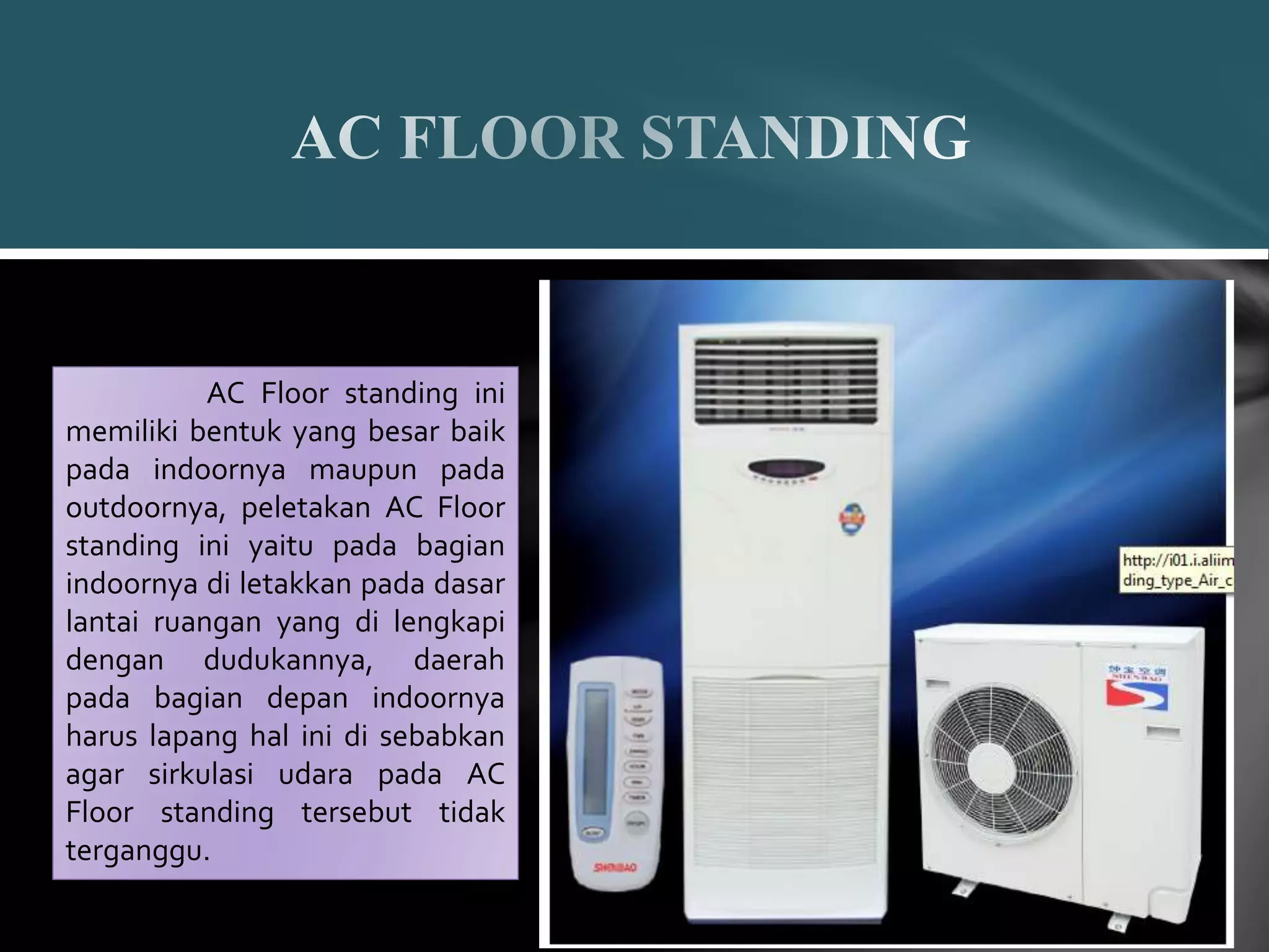 JENIS JENIS AC (AIR CONDITIONER) | PPTX