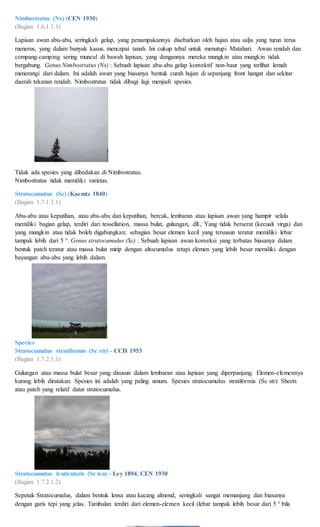 Jenis jenis awan lengkap | DOCX