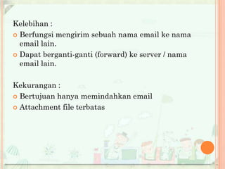 Jenis jenis email | PPTX