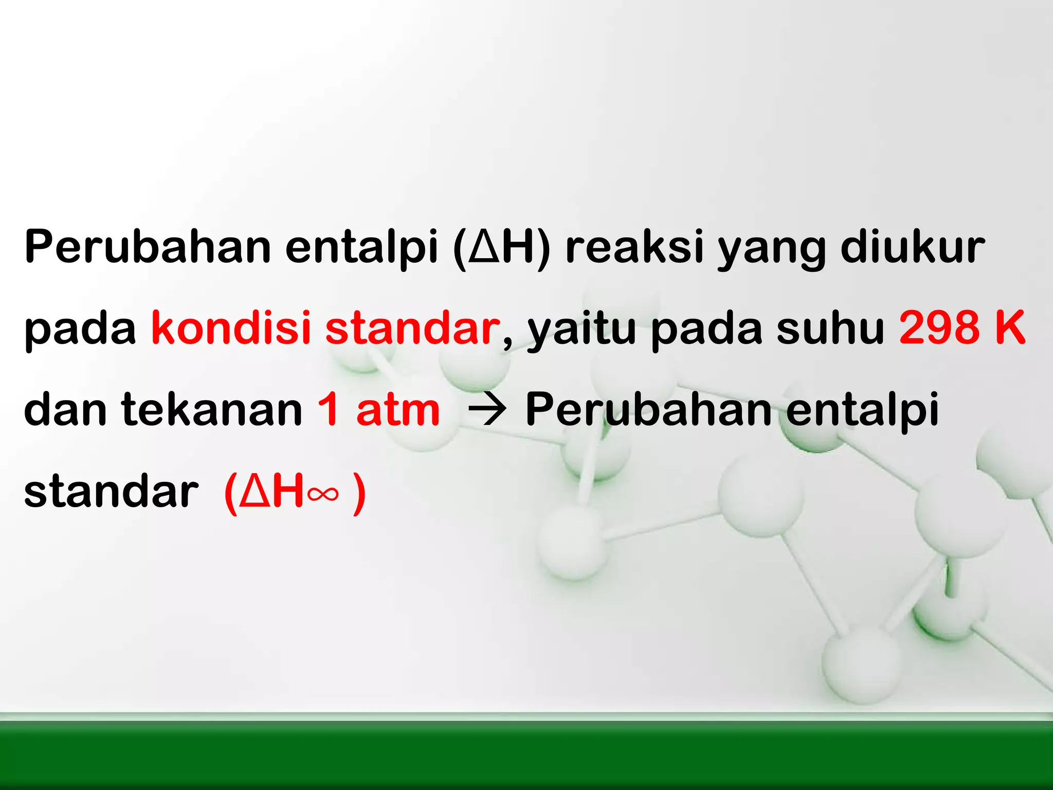 Jenis jenis entalpi | PPT