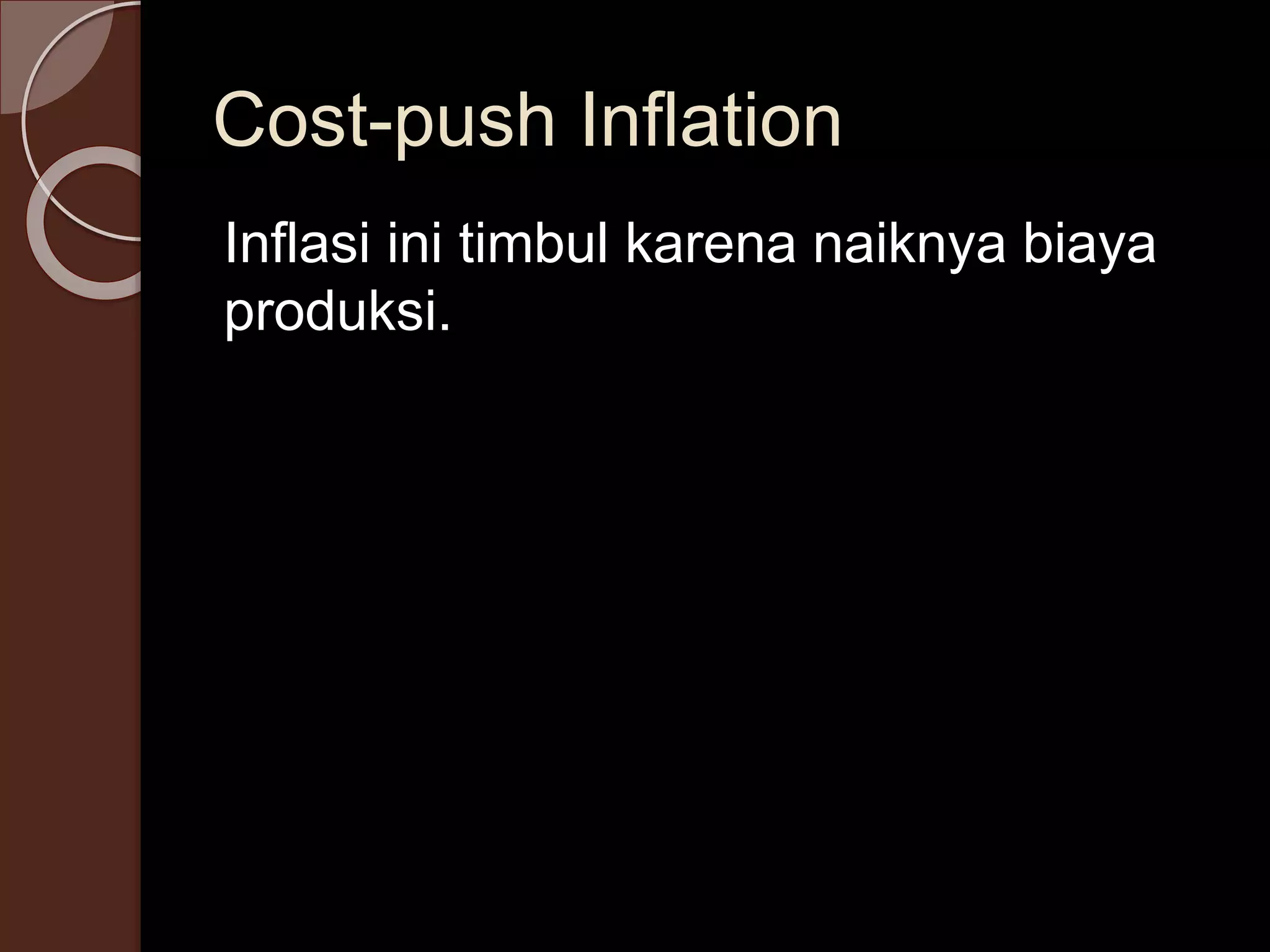 Jenis – jenis inflasi & menghitung inflasi | PPTX