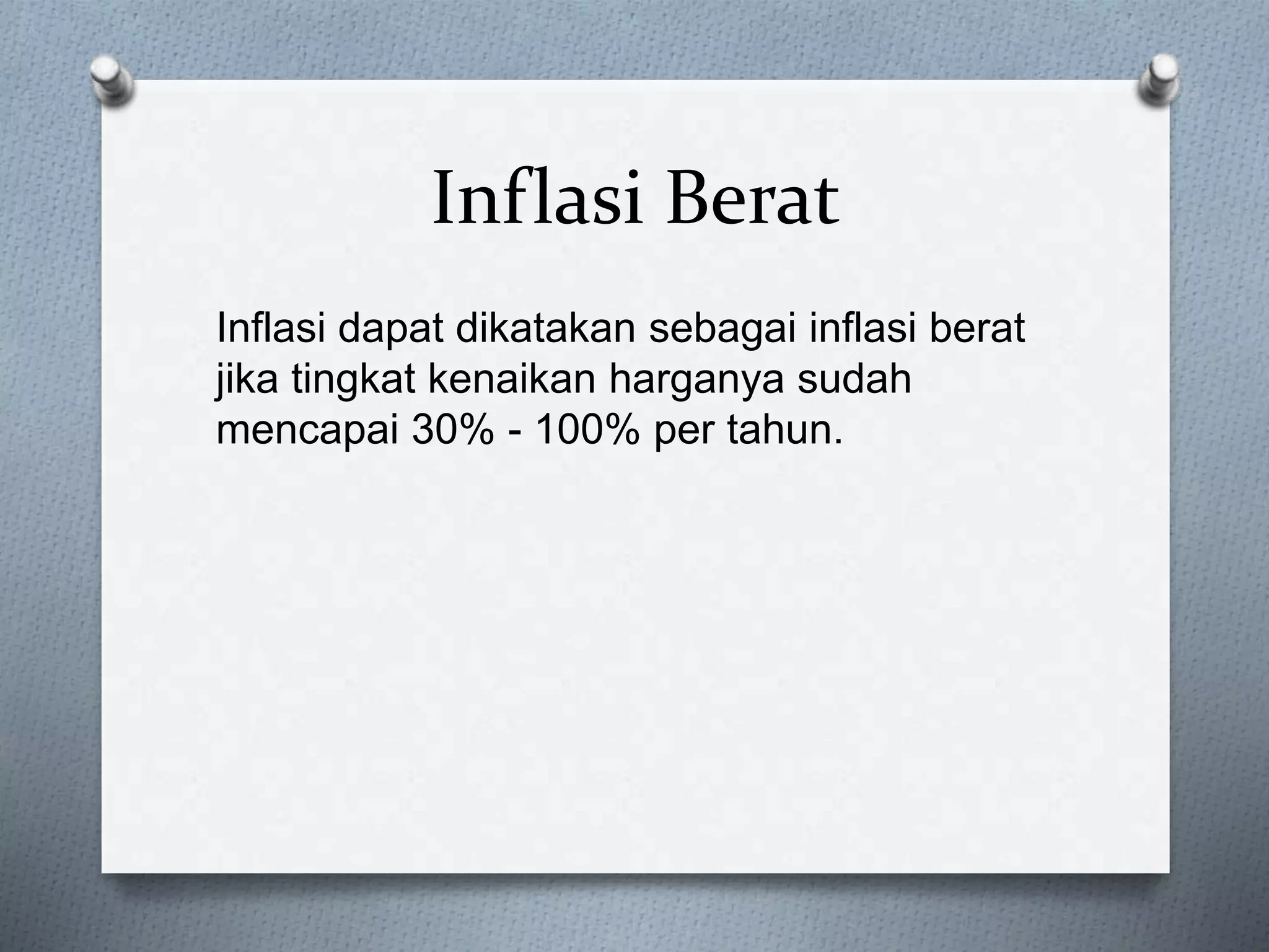 Jenis – jenis inflasi & menghitung inflasi | PPTX