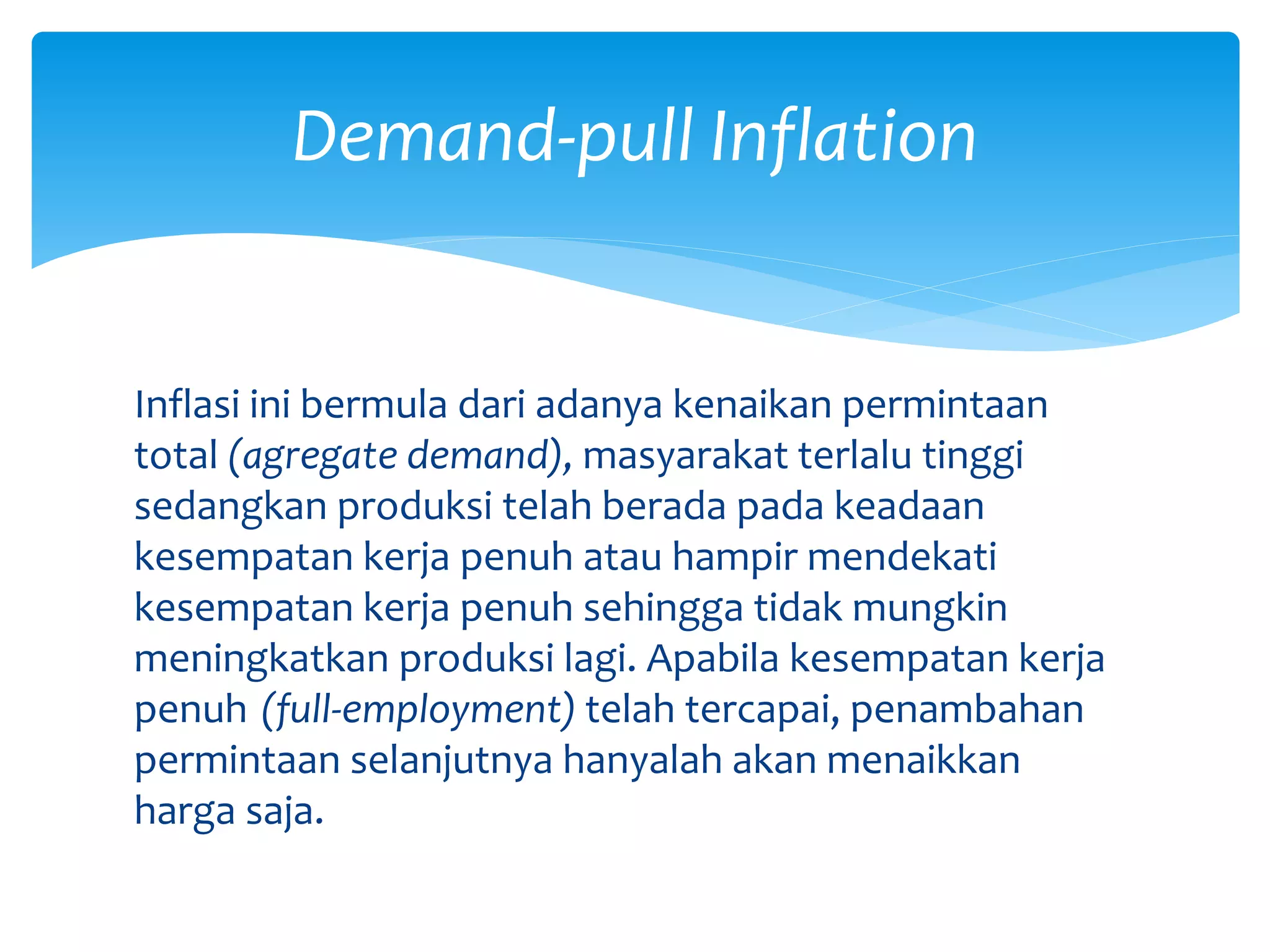 Jenis – jenis inflasi & menghitung inflasi | PPTX