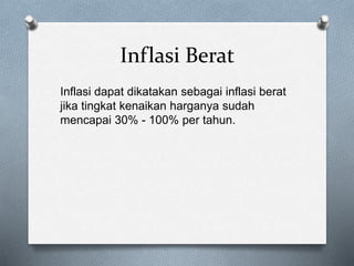 Jenis – jenis inflasi & menghitung inflasi | PPT