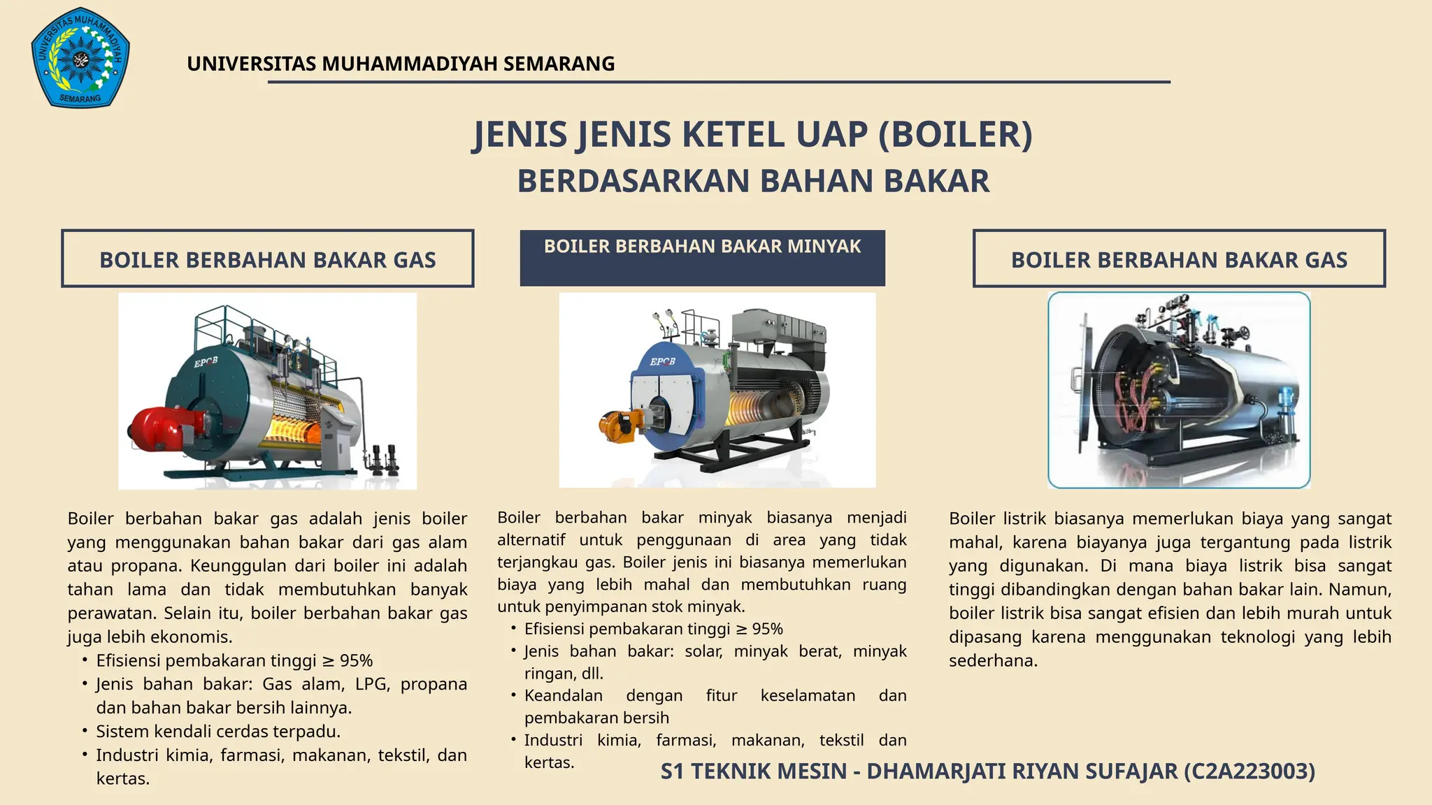 JENIS JENIS KETEL UAP (BOILER)_DHAMARJATI RIYAN SUFAJAR_C2A223003_S1 ...