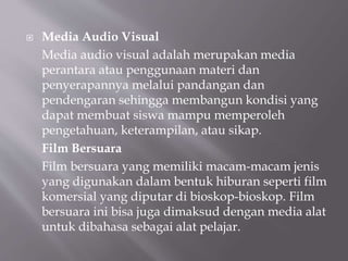 Jenis jenis media penyuluhan | PPTX