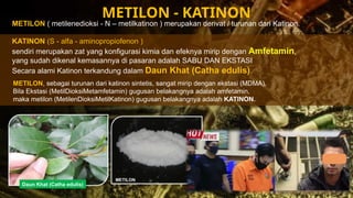 SOSIALISASI TENTANG JENIS – JENIS NARKOBA BARU | PPT