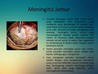 Jenis jenis penyakit infeksi | PPTX