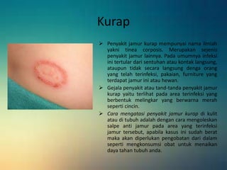 jenis jenis penyakit infeksi di sekitar kita | PPTX