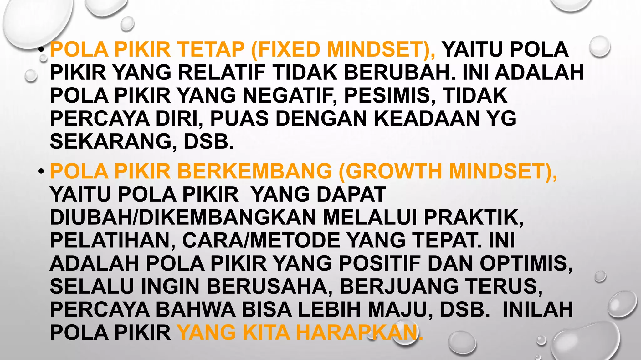 Jenis jenis pola pikir | PPTX