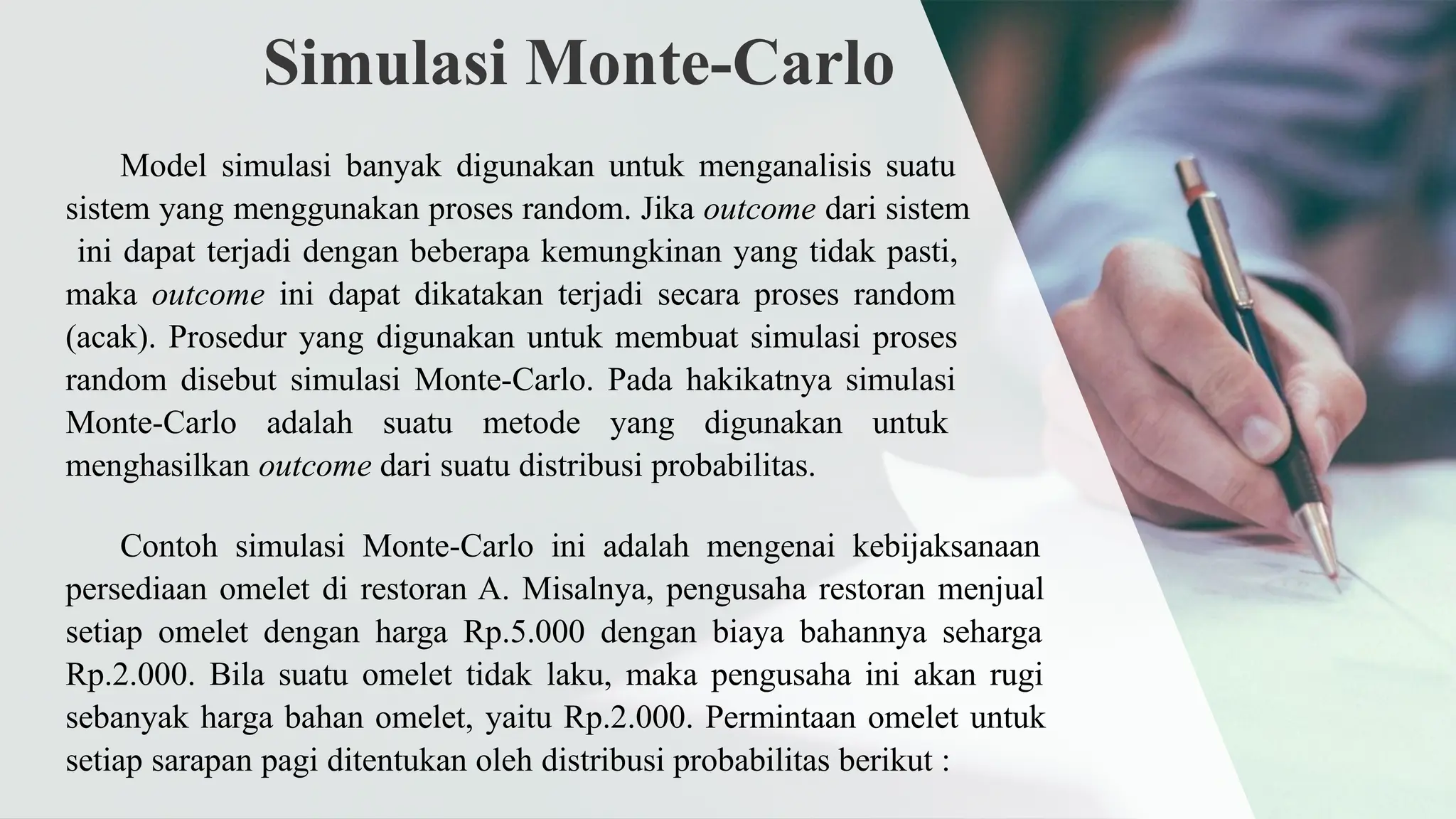 Jenis jenis simulasi Teori Pengambilan Keputusan.pptx