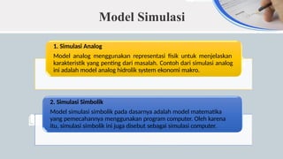 Jenis jenis simulasi Teori Pengambilan Keputusan.pptx