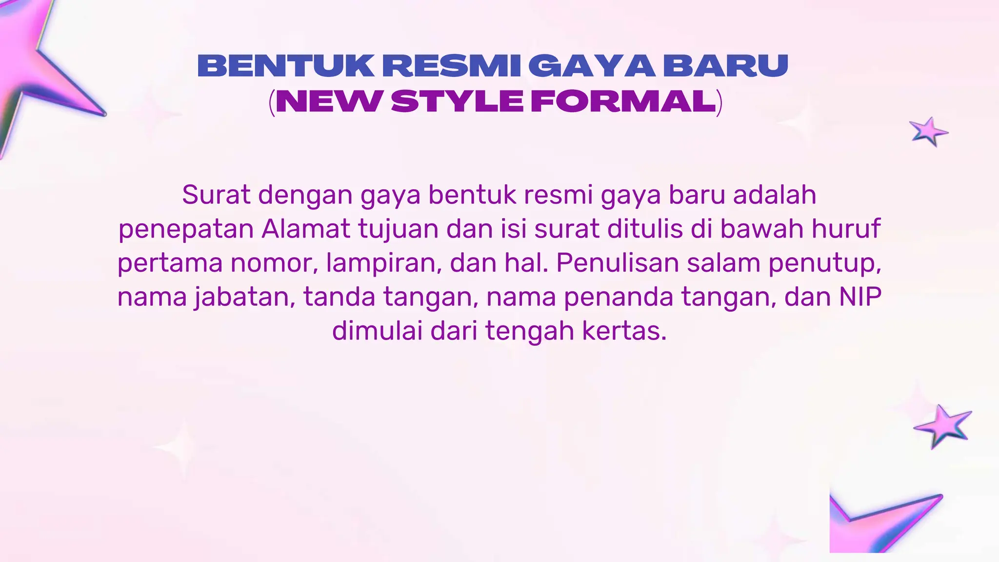 Jenis - Jenis Surat | Macam macam bentuk | PPTX