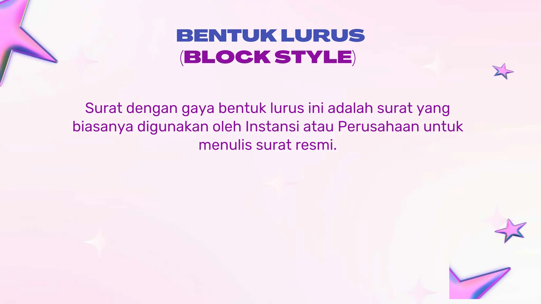 Jenis - Jenis Surat | Macam macam bentuk | PPTX