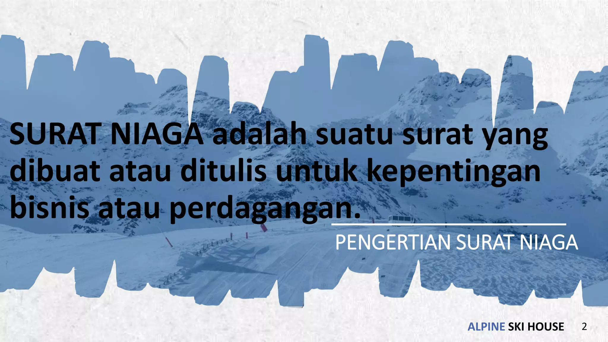 Jenis jenis surat niaga | PPTX