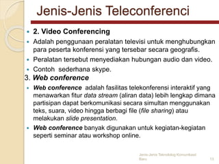 Jenis jenis teknologi baru ( ilmu komunikasi semester 2 ) | PPTX