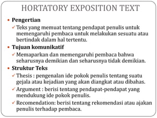 Jenis – jenis text | PPTX