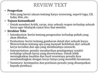 Jenis – jenis text | PPTX